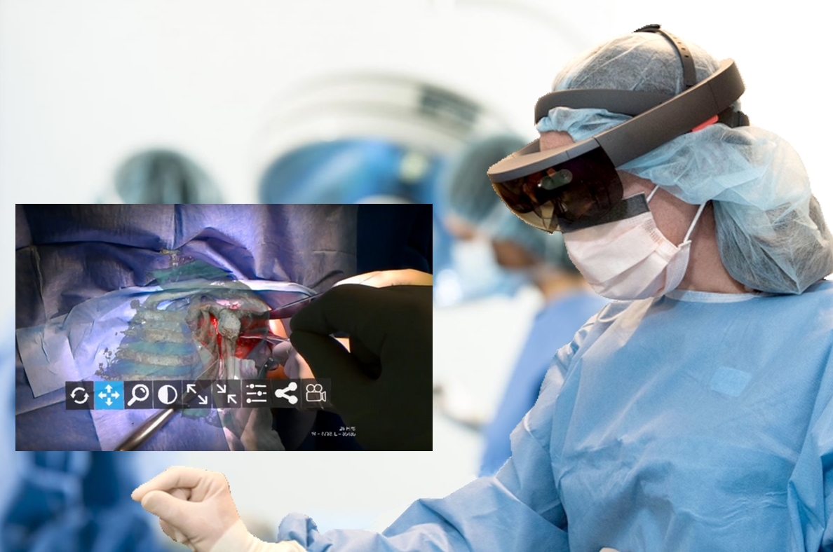 World Premiere Shoulder Surgery with Microsoft HoloLens | Evolutis